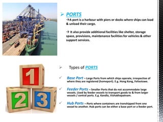 Shipping Industry & Logistics Procedures | PPTX