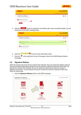 ODD Receivers User Guide v 0.4 | PDF