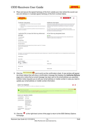 ODD Receivers User Guide v 0.4 | PDF