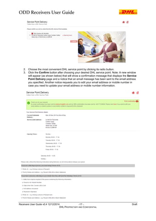 ODD Receivers User Guide v 0.4 | PDF