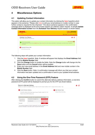 ODD Receivers User Guide v 0.4 | PDF