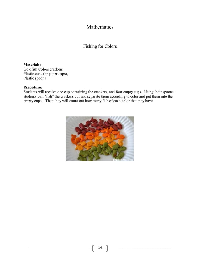 CHD 204 Thematic Unit Project | PDF