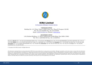 ICRA Comments Union Budget 2015-16 | PPT