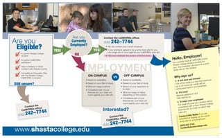 CalWORKs Brochure Student | PDF