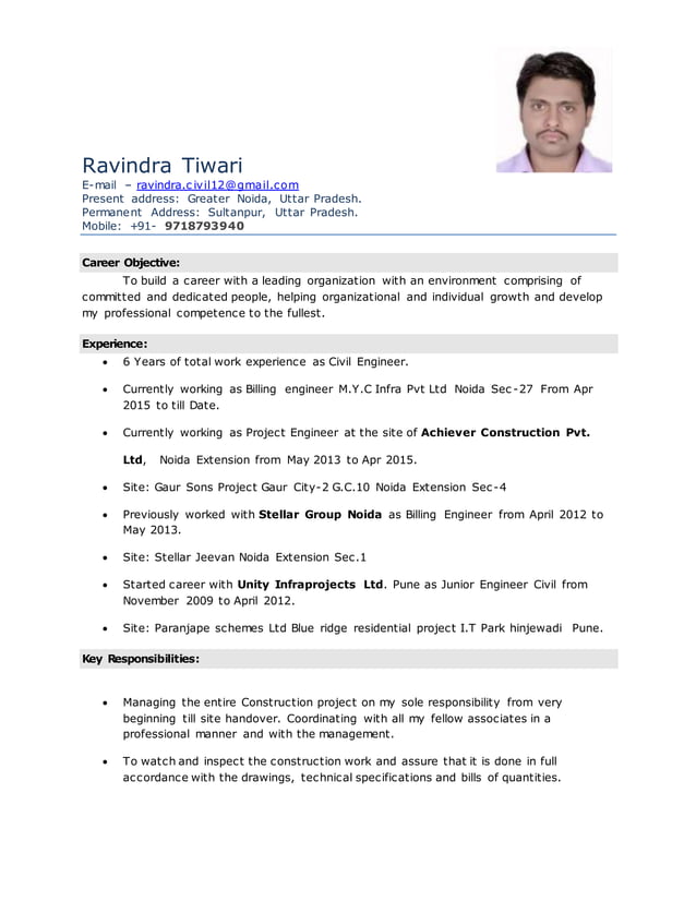 Ravindra_resume | PDF