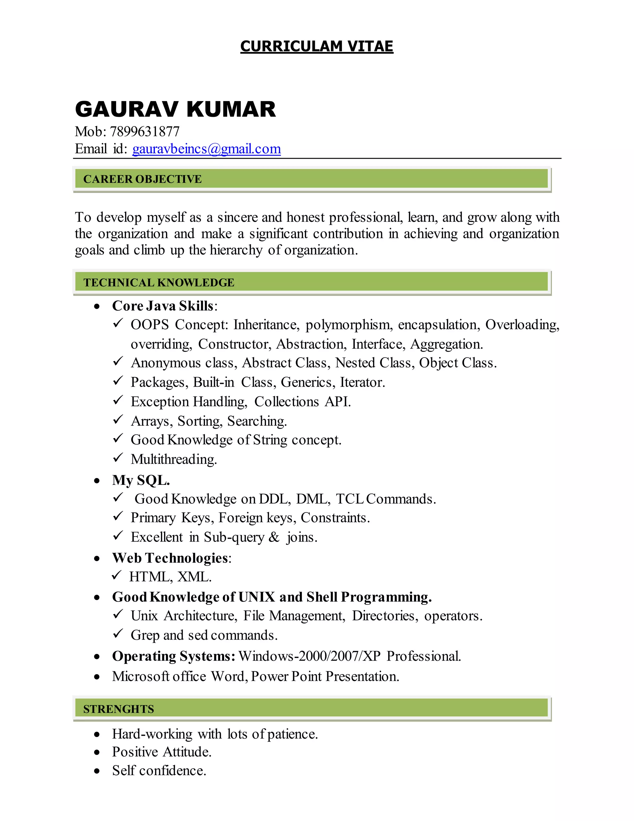 Gaurav_kumar_BE IN CS | DOCX