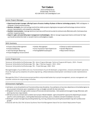Teri Cadem Resume | DOCX