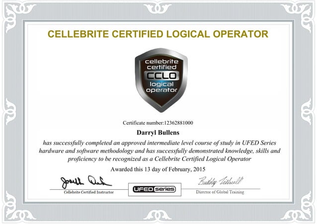 CCLO Certification | PDF