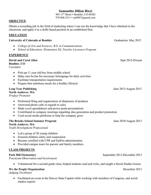 Resume 2015 updated | DOCX | Education