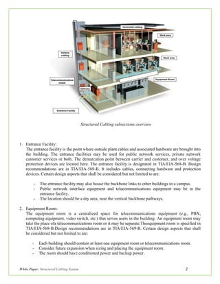 Structured Cabling Solution - White Paper | PDF