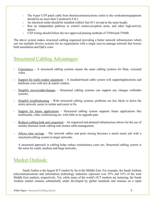 Structured Cabling Solution - White Paper | PDF