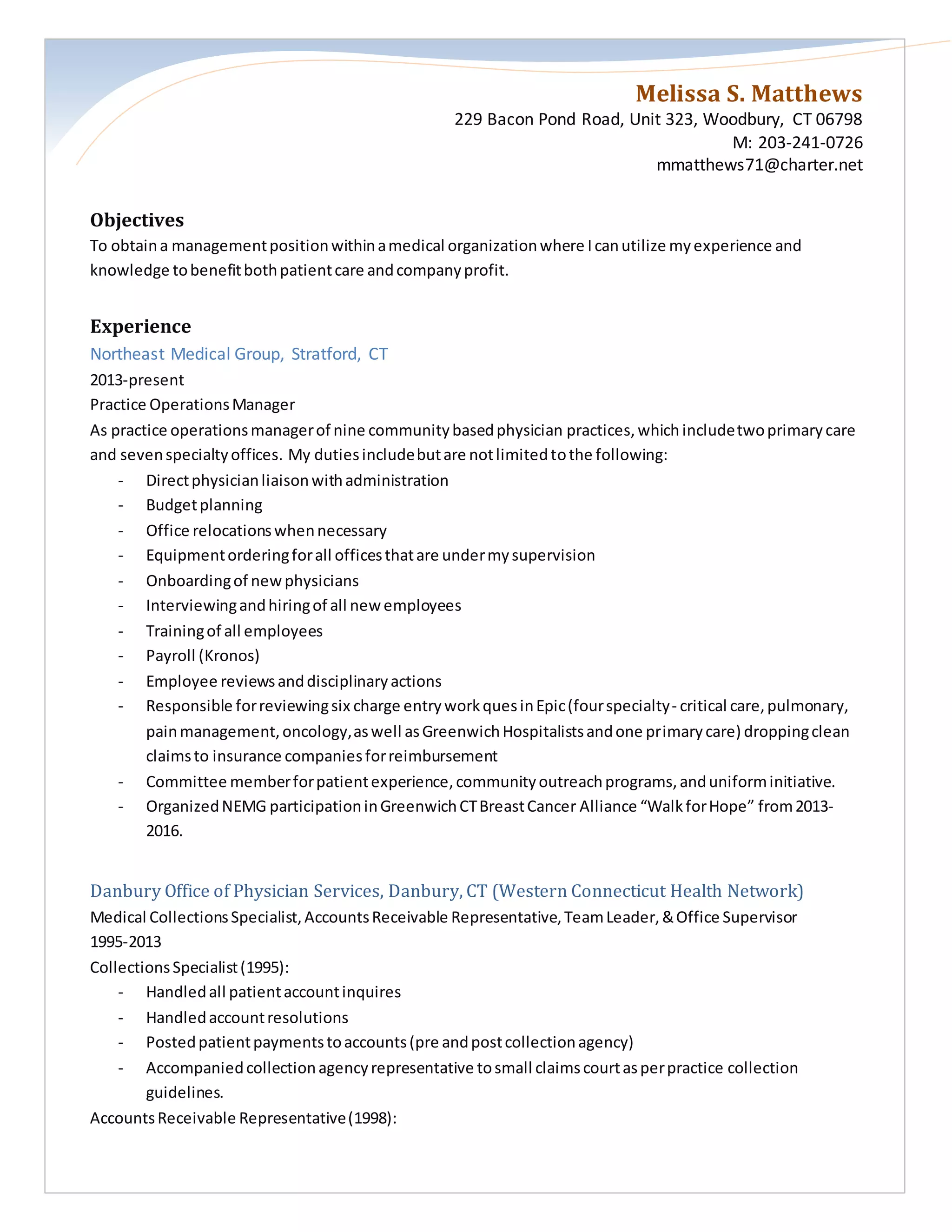 melissa resume (1) | DOCX