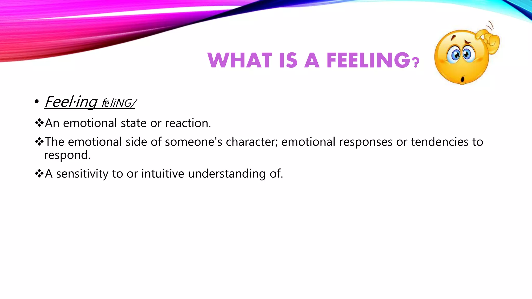 How are you really feeling Learning Committee | PPTX