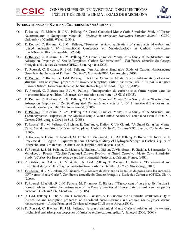 Thomas-Roussel-CV_11_09_2015.en | Chemistry | Science