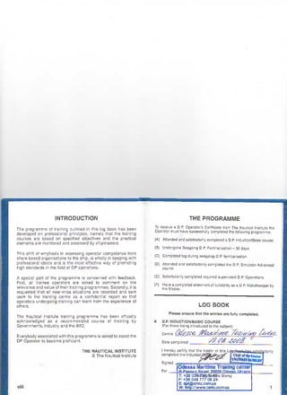 V.Cheban - NI DP Log Book | PDF