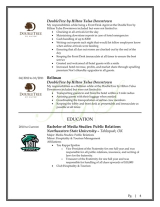 Jacob Shrum Resume | PDF