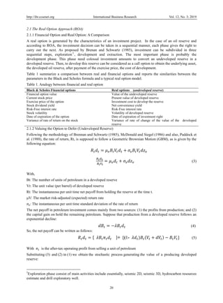 "Real Option Analysis versus DCF Valuation - An Application to a ...