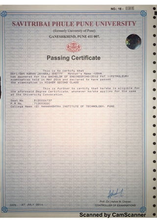 passing certificate engg | PDF