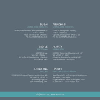 Leoron corporate Brochure | PDF