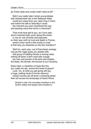 Literator December 2008 | PDF