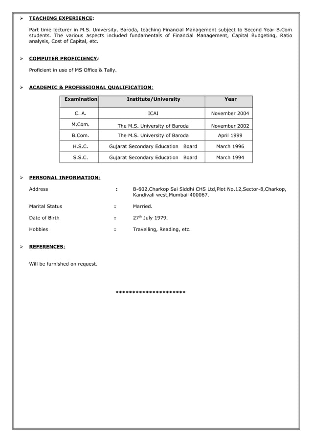Kalpana CV (1) | PDF