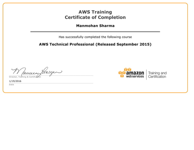 AWS-certificate | PDF