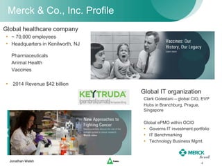 Microsoft - Merck Gartner Session - Jonathan Walsh Merck | PDF ...