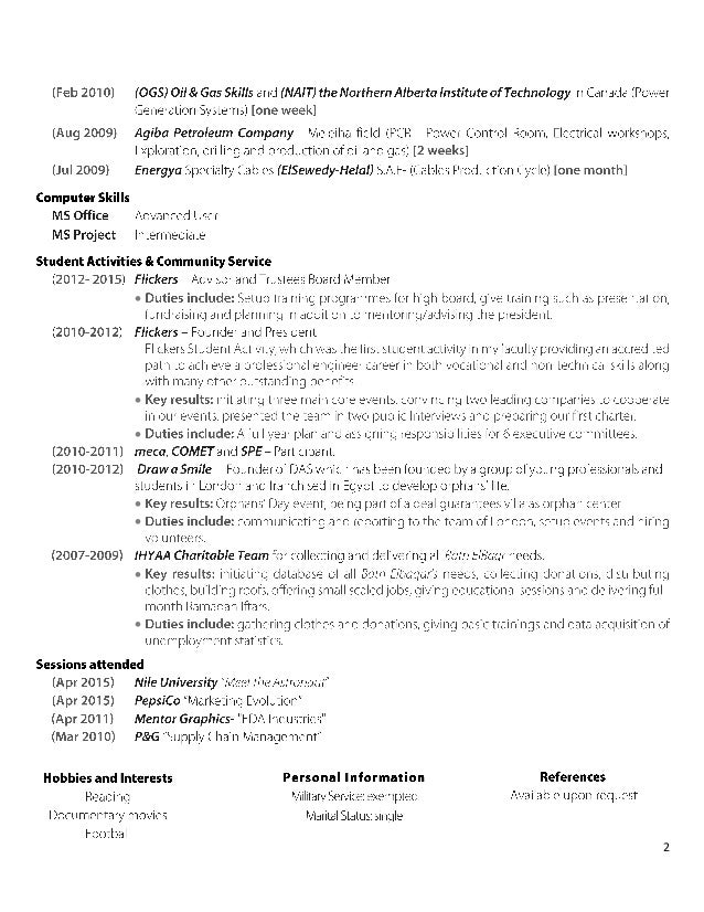 Ahmed Hazem Hassan Cv