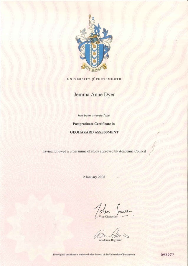 Post Grad Certificate | PDF