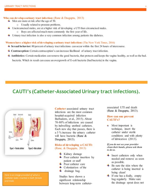 Patient education Urinary Tract Infection | DOCX