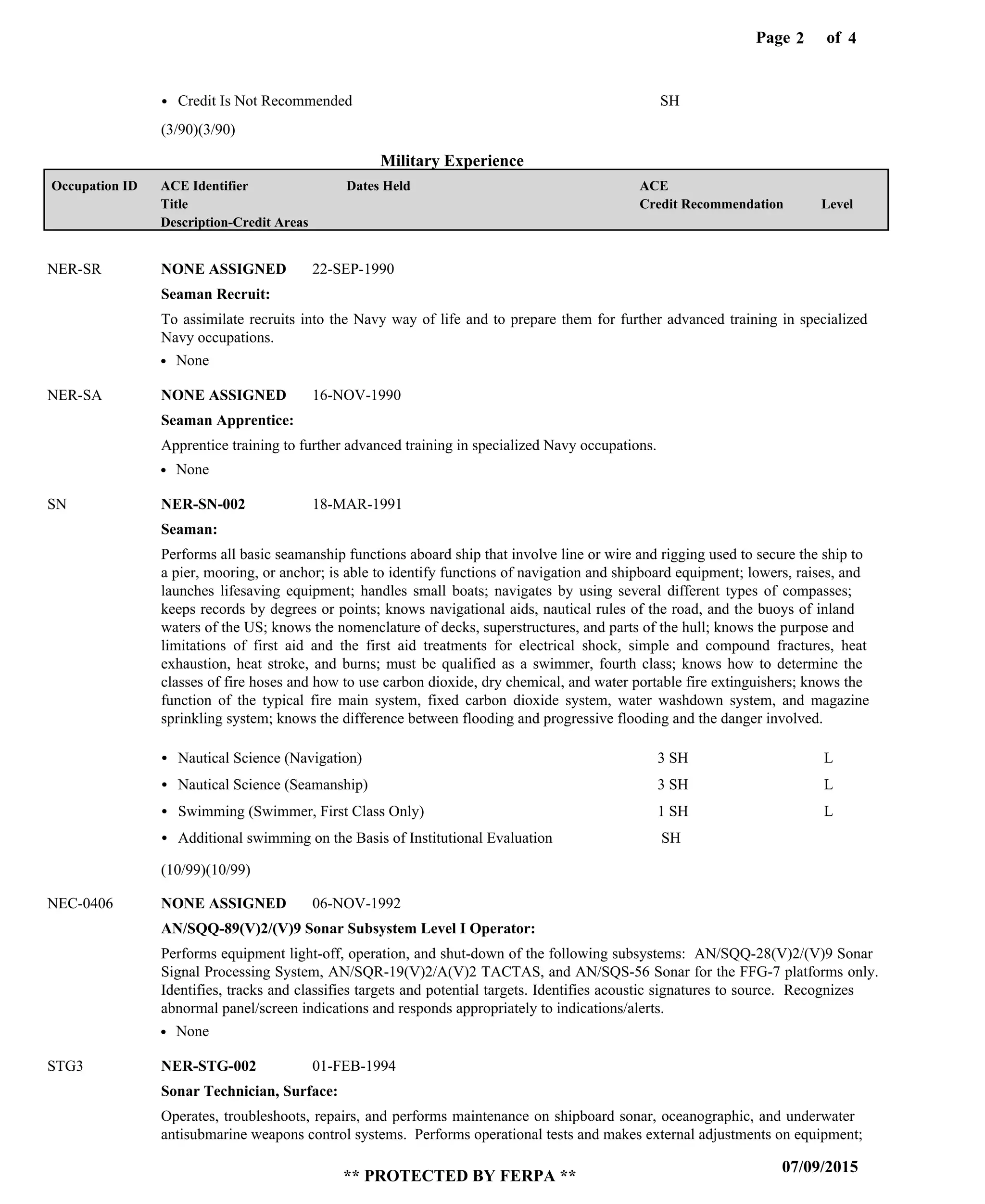 Navy-Transcripts | PDF