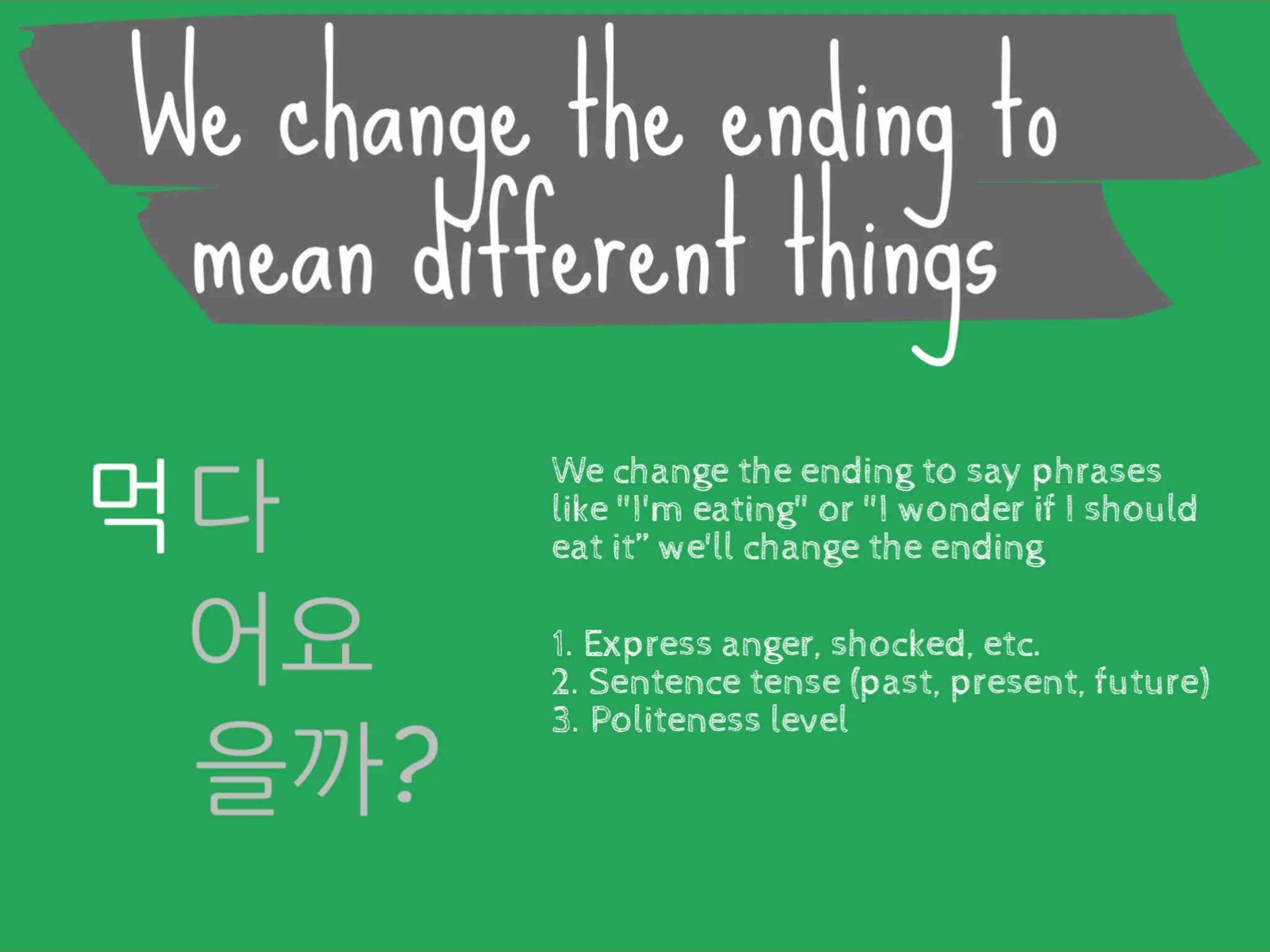 4 Fundamental Rules of Korean Language | PPT
