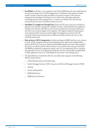A Primer - Comparing Japanese, Australian, Dutch and UK RMBS and ...