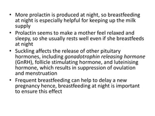 physiology of milk secretion | PPTX