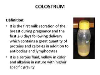 physiology of milk secretion | PPTX