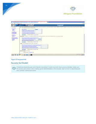 NT341 Mail Server Integration | PDF | Email | Internet