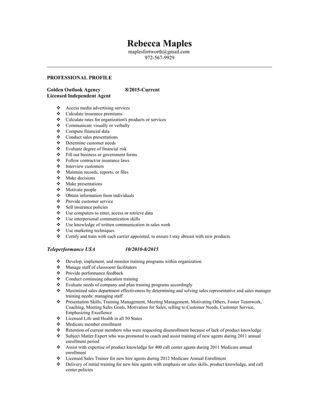 Rebecca Maples Resume | DOC