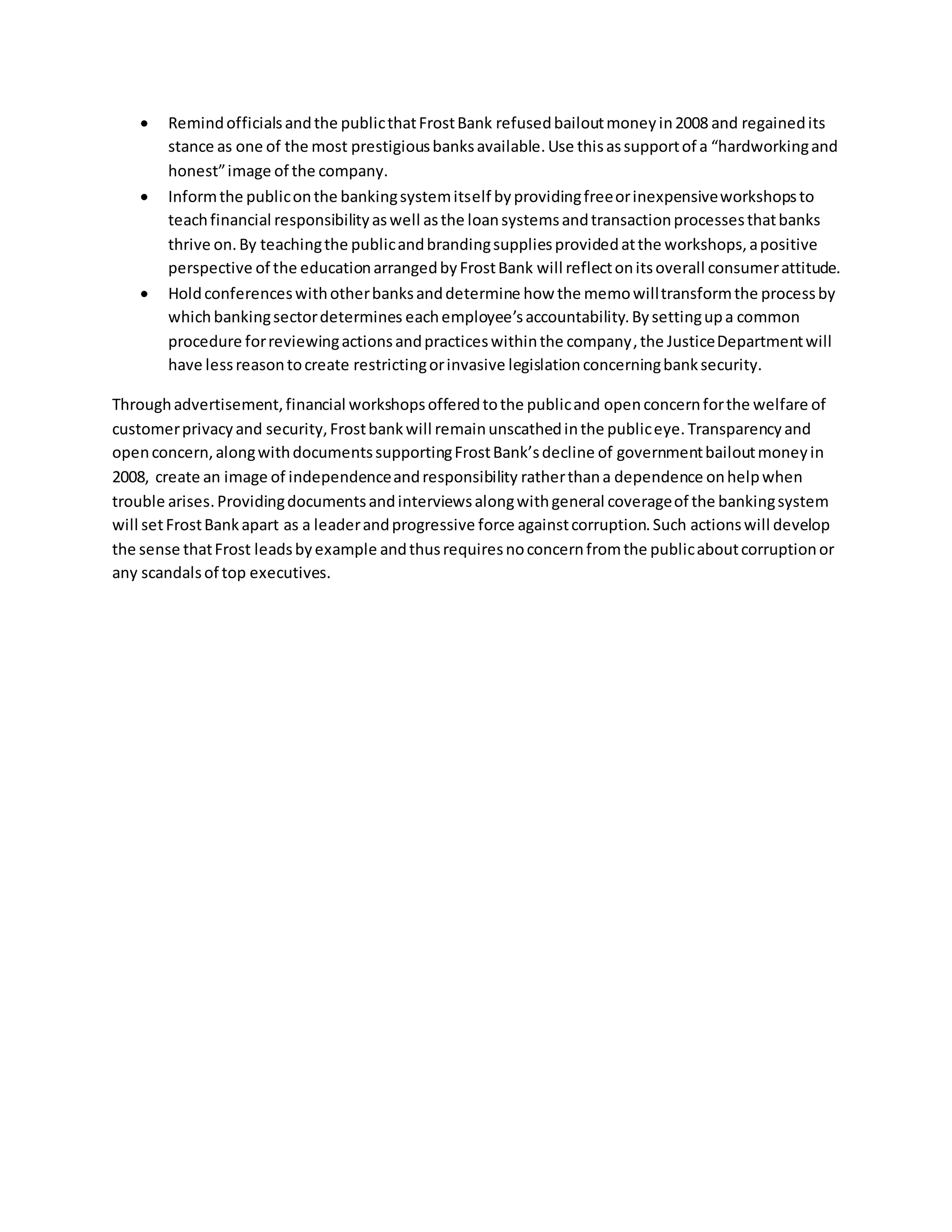 Environmental Scanning Report #1 | DOCX | Business Banking & Finance ...