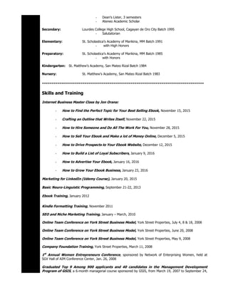 Resume 2016 - Jennifer Juan - UPDATED | PDF