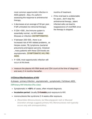 HIV\AIDS , internal medicine , step up medicine | PDF