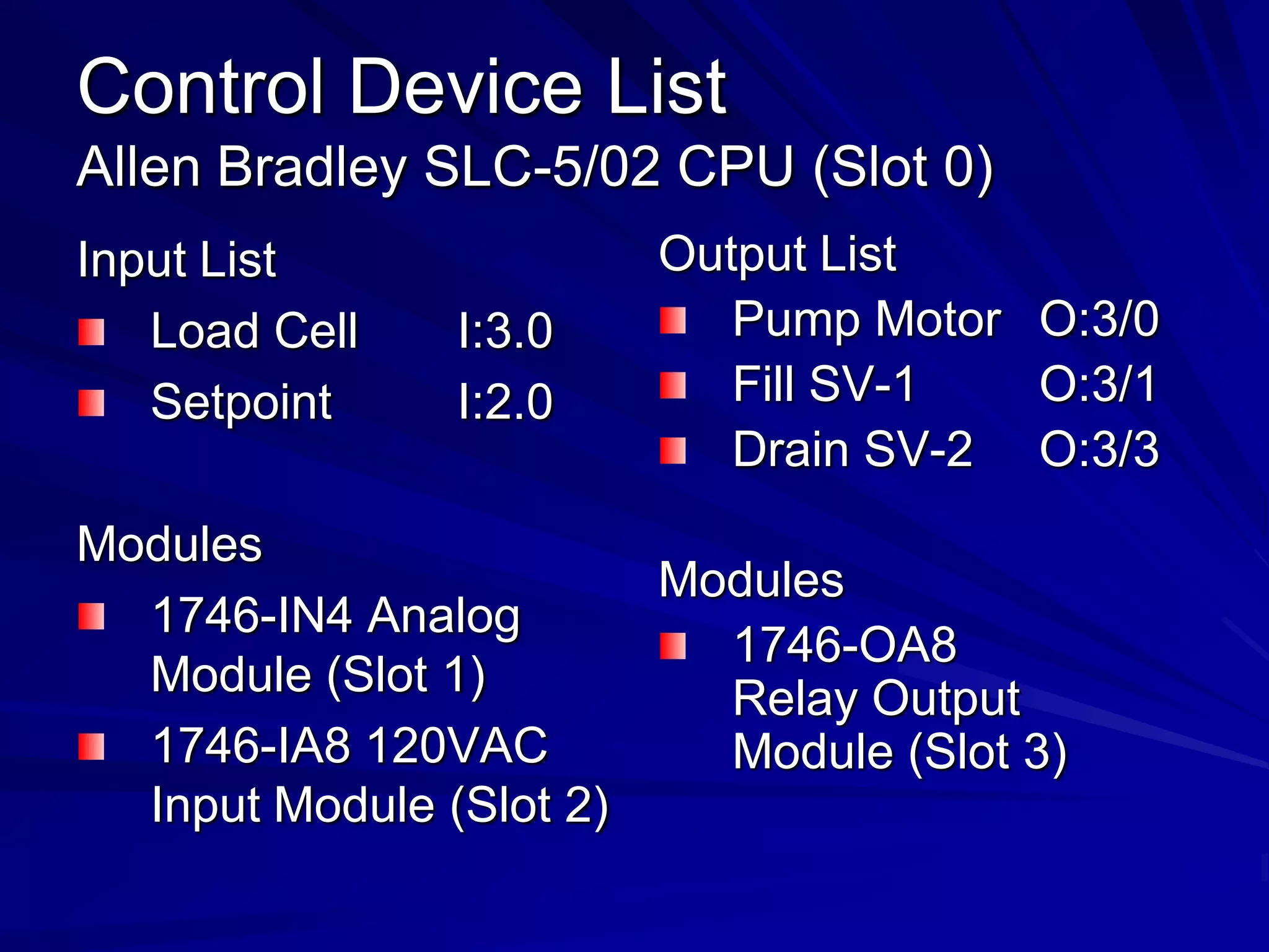 plc_tank fill system_itt_dcote | PDF