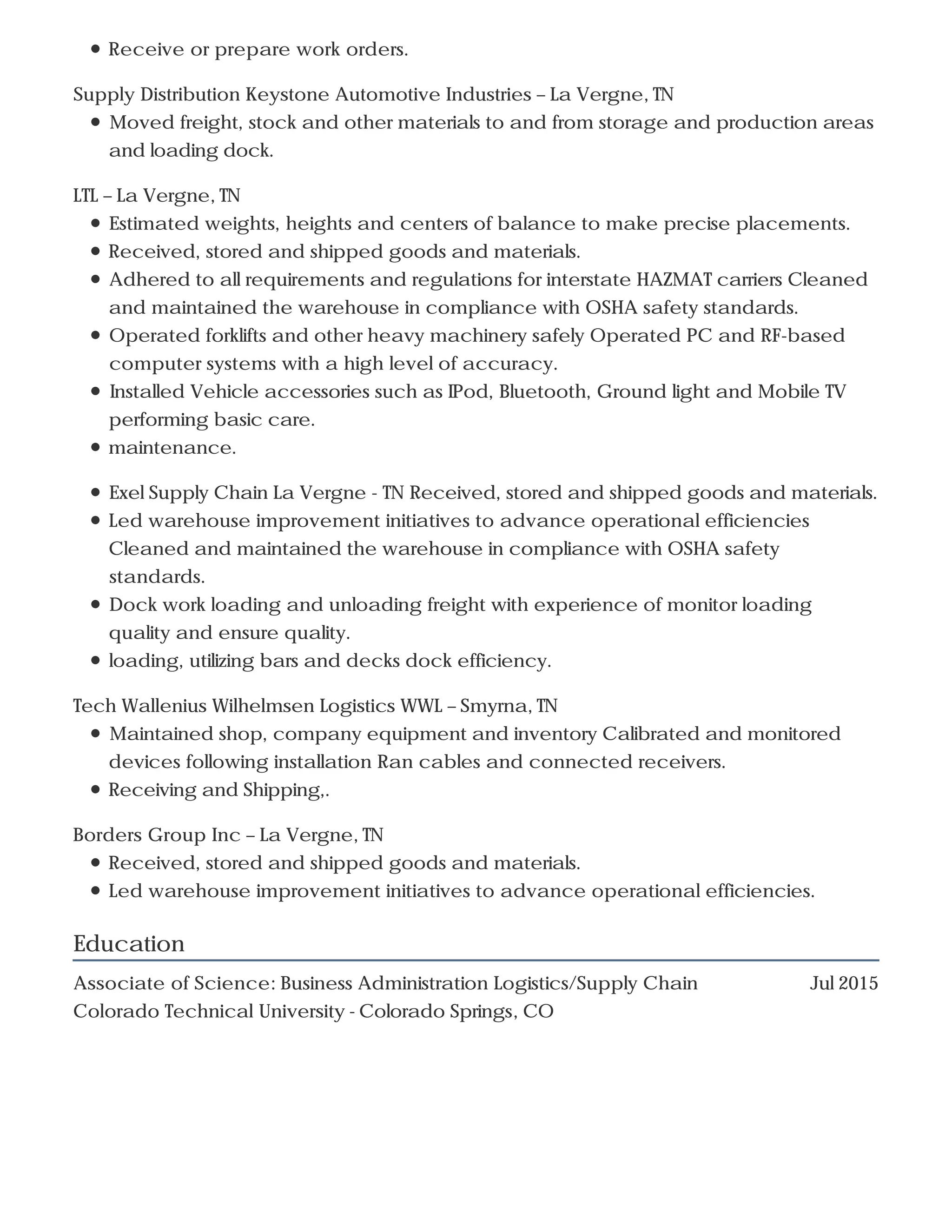 JOHN Resume 4 | PDF
