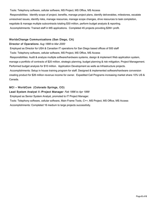 MJResume_2016New | PDF