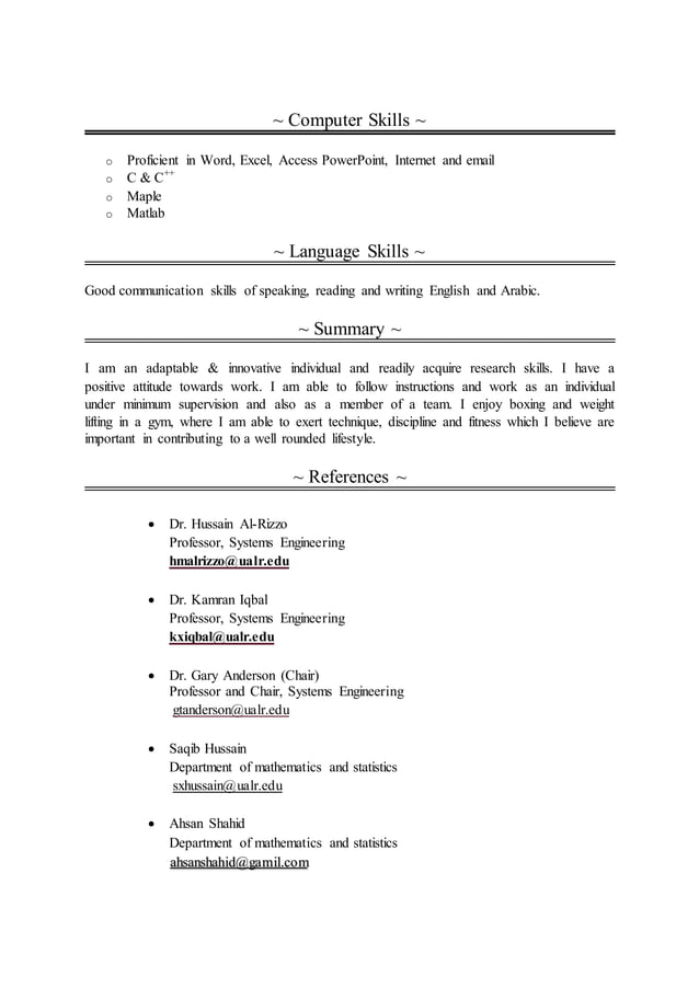 sultan resumee (1) | DOCX