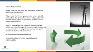 GC-International Company Profile | PDF