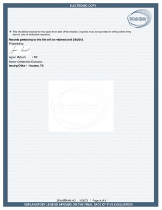 evaluation BACHELOUR DEGREE | PDF
