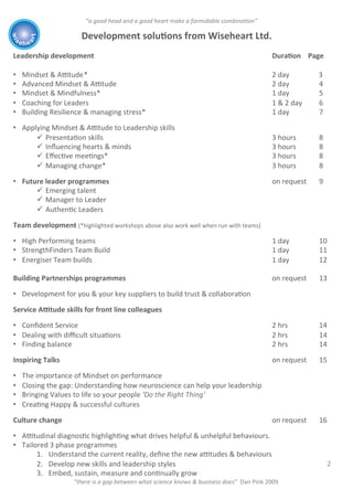 Wiseheart Development Solutions | PDF