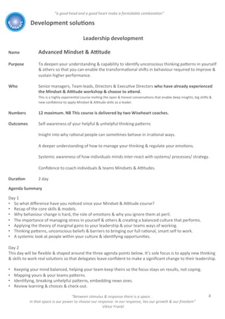 Wiseheart Development Solutions | PDF