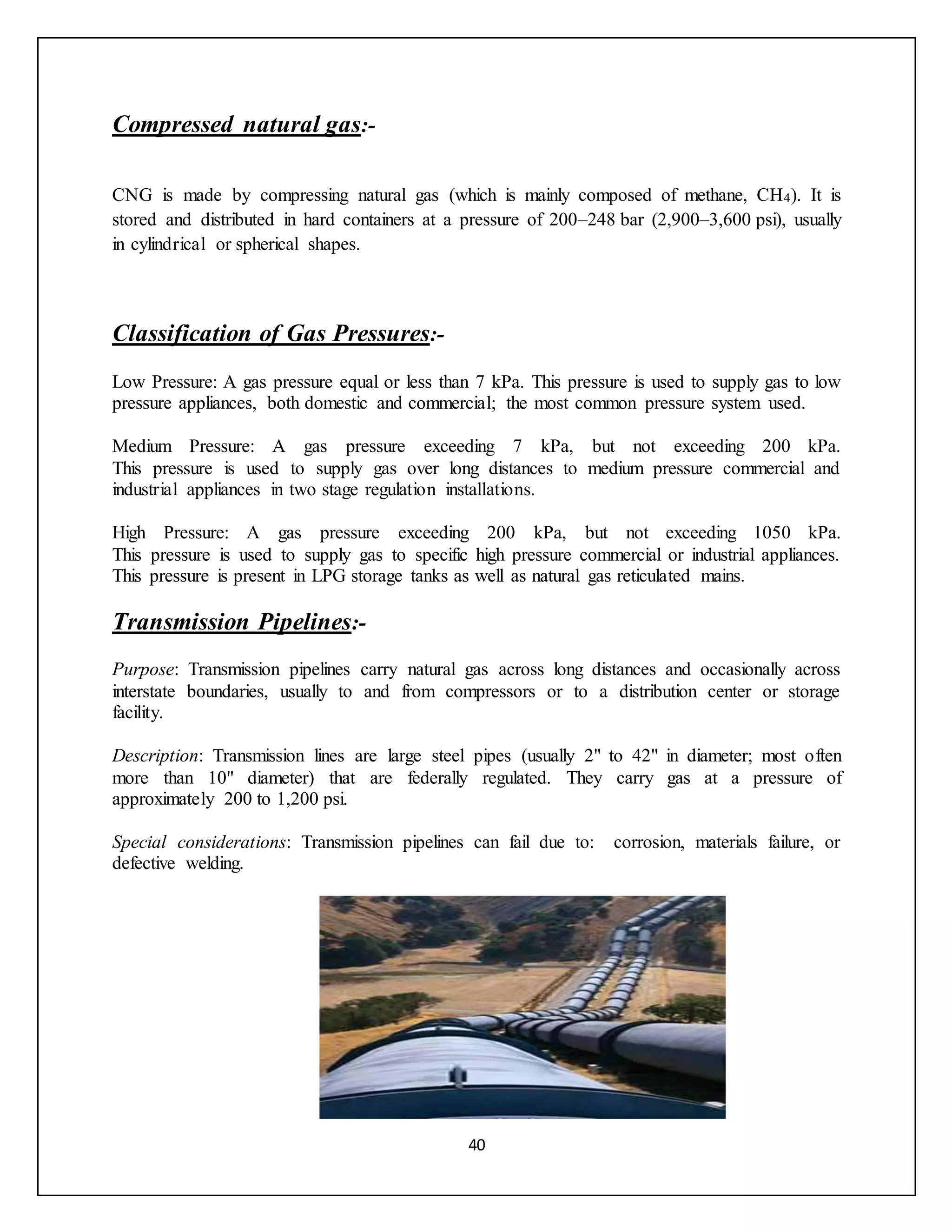 SSGC INTERNSHIP REPORT | DOCX