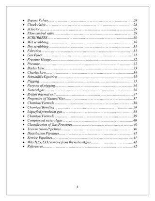 SSGC INTERNSHIP REPORT | DOCX